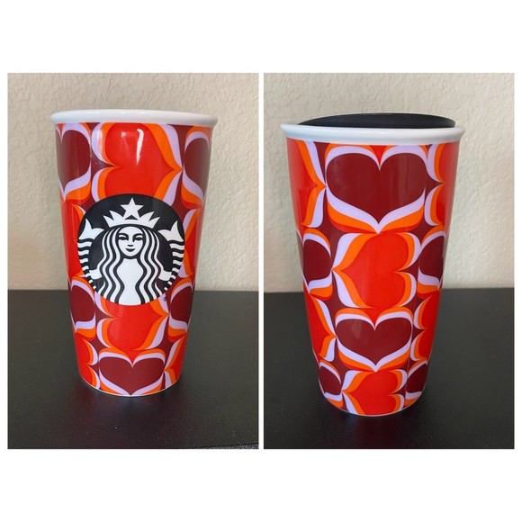 Starbucks | Kitchen | Starbucks Ceramic Layered Heart With Siren Logo ...